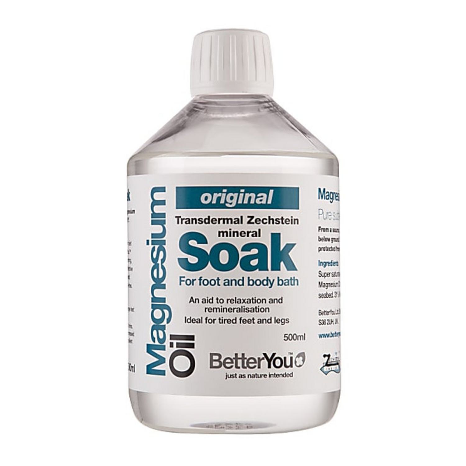 Magnesium Oil Soak in 500ml bottle from Better You