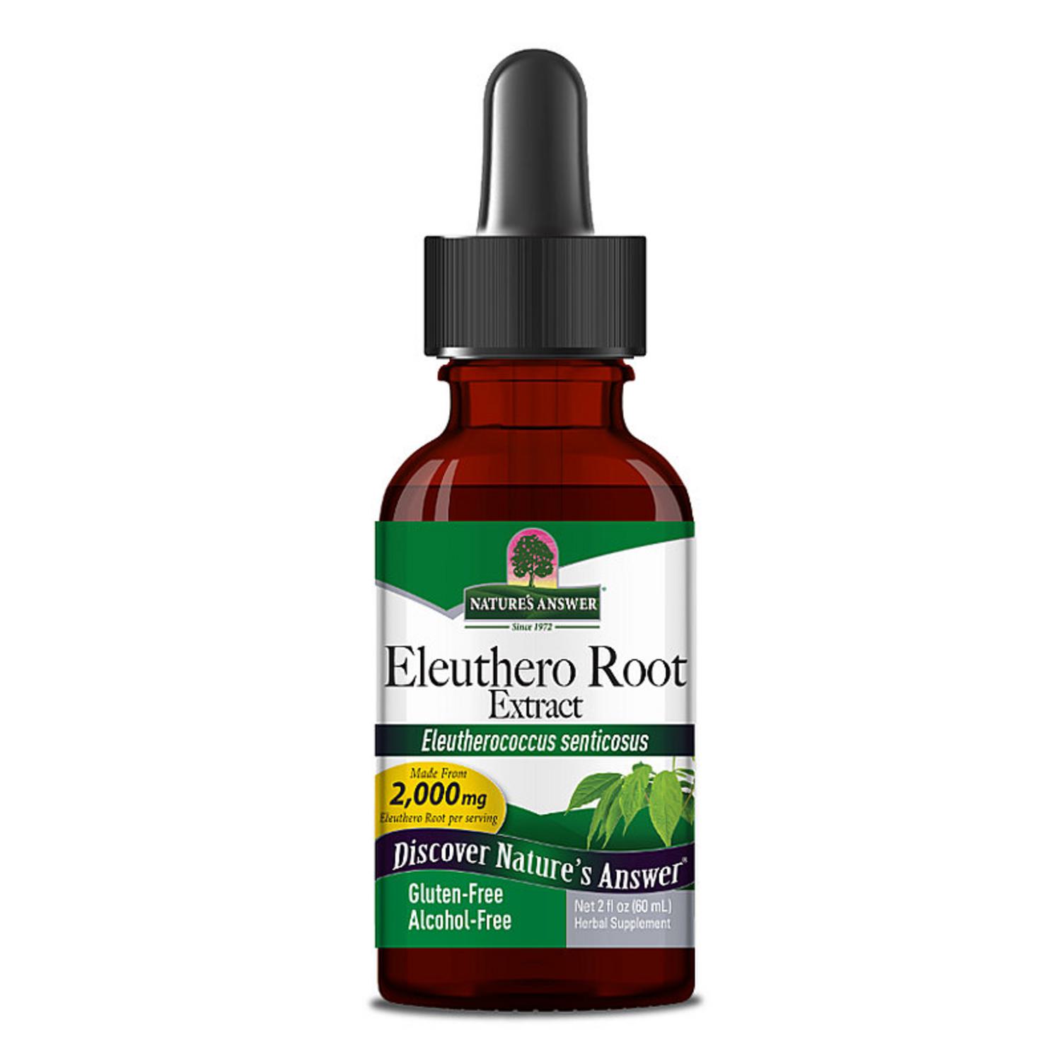 Siberian Ginseng Root Extract In 60ml From Natures Answer