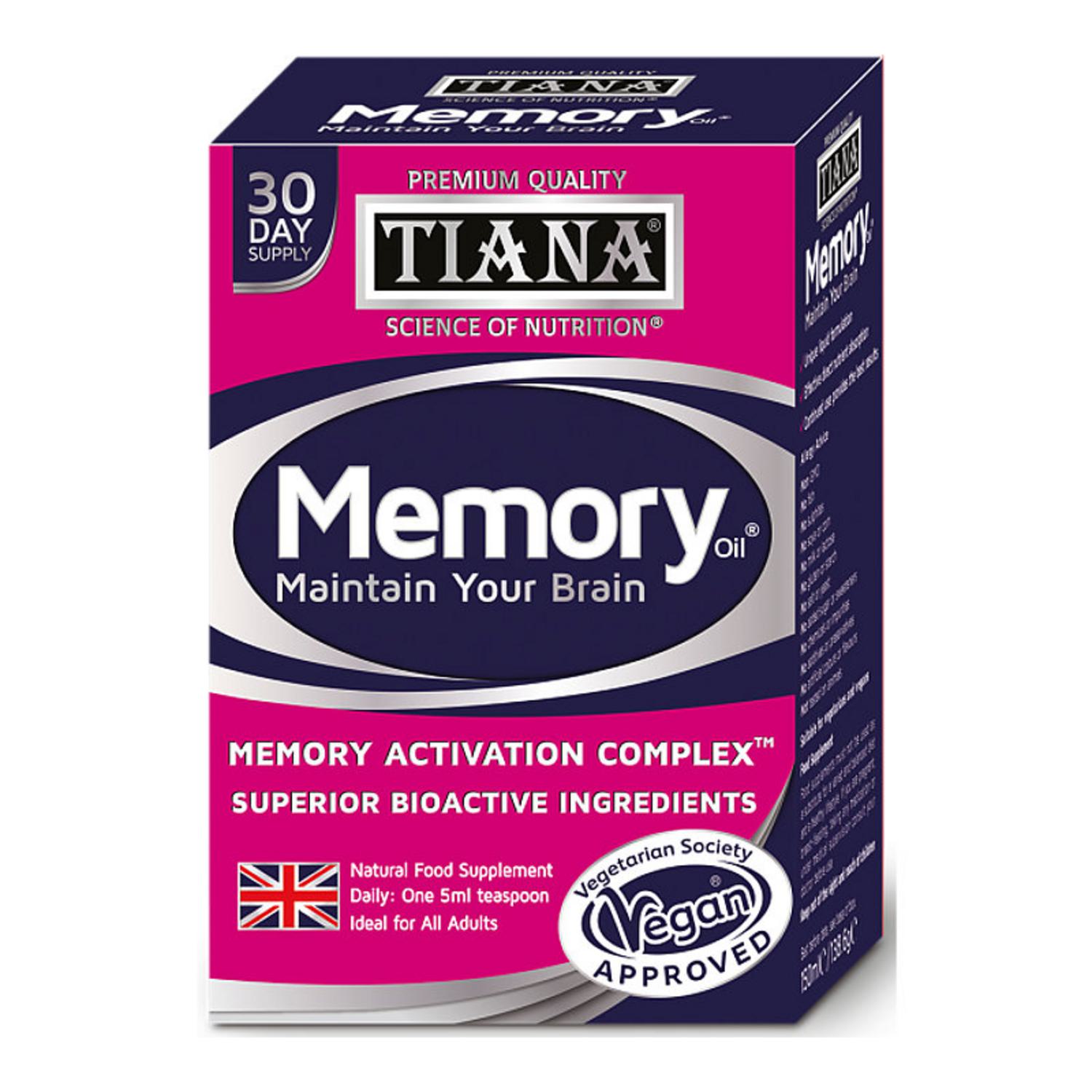 Memory Activation Complex in 150ml from Tiana