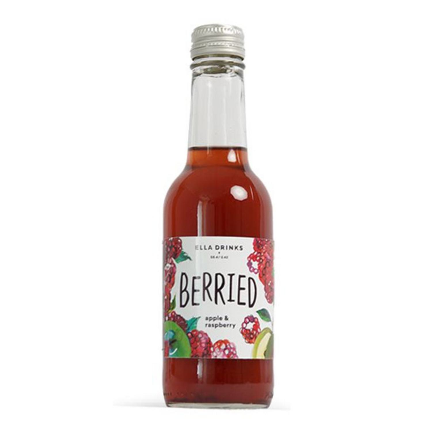 Scottish Apple and Raspberry Berried Drink in 250ml from Ella Drinks