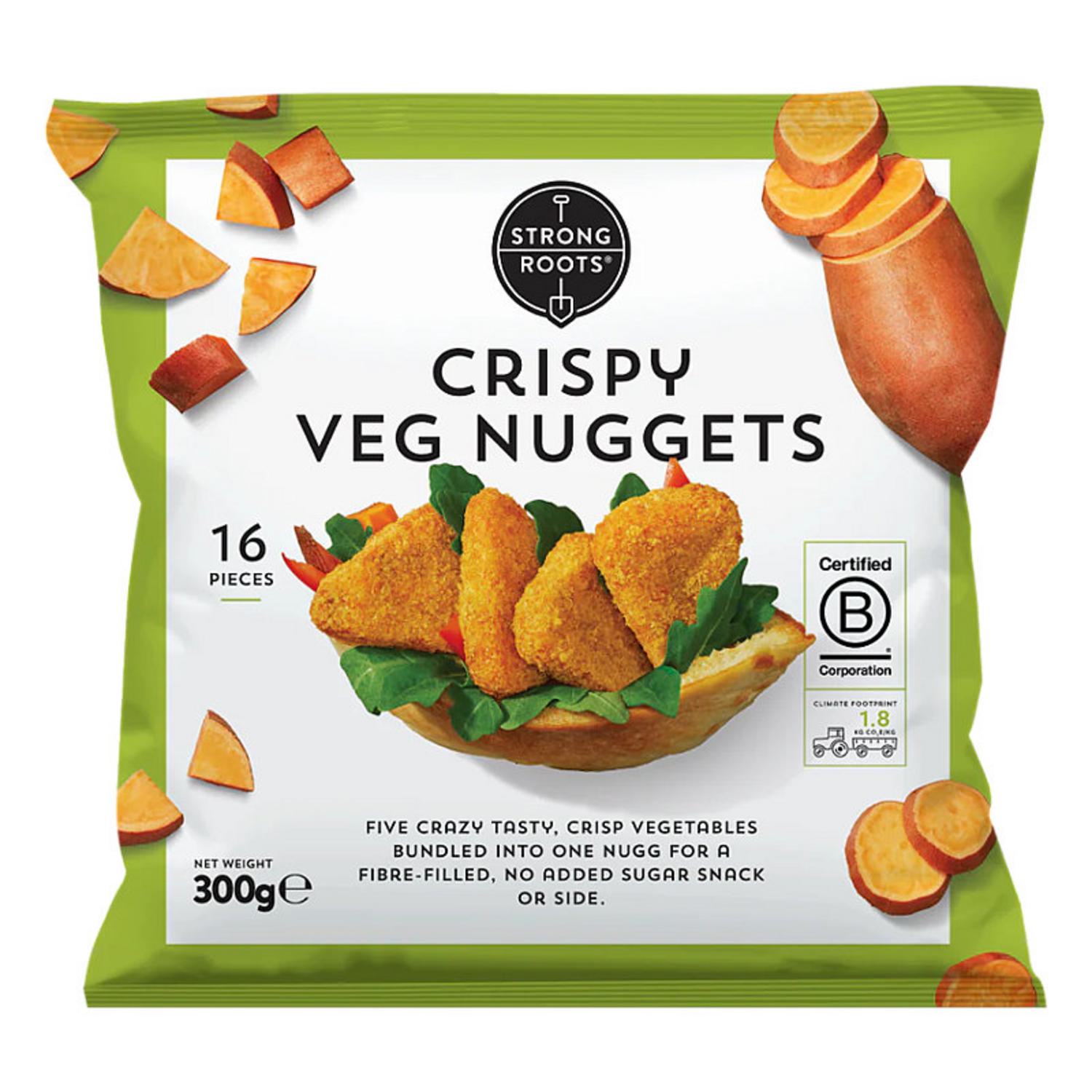 Crispy Vegetable Nuggets in 300g from Strong Roots
