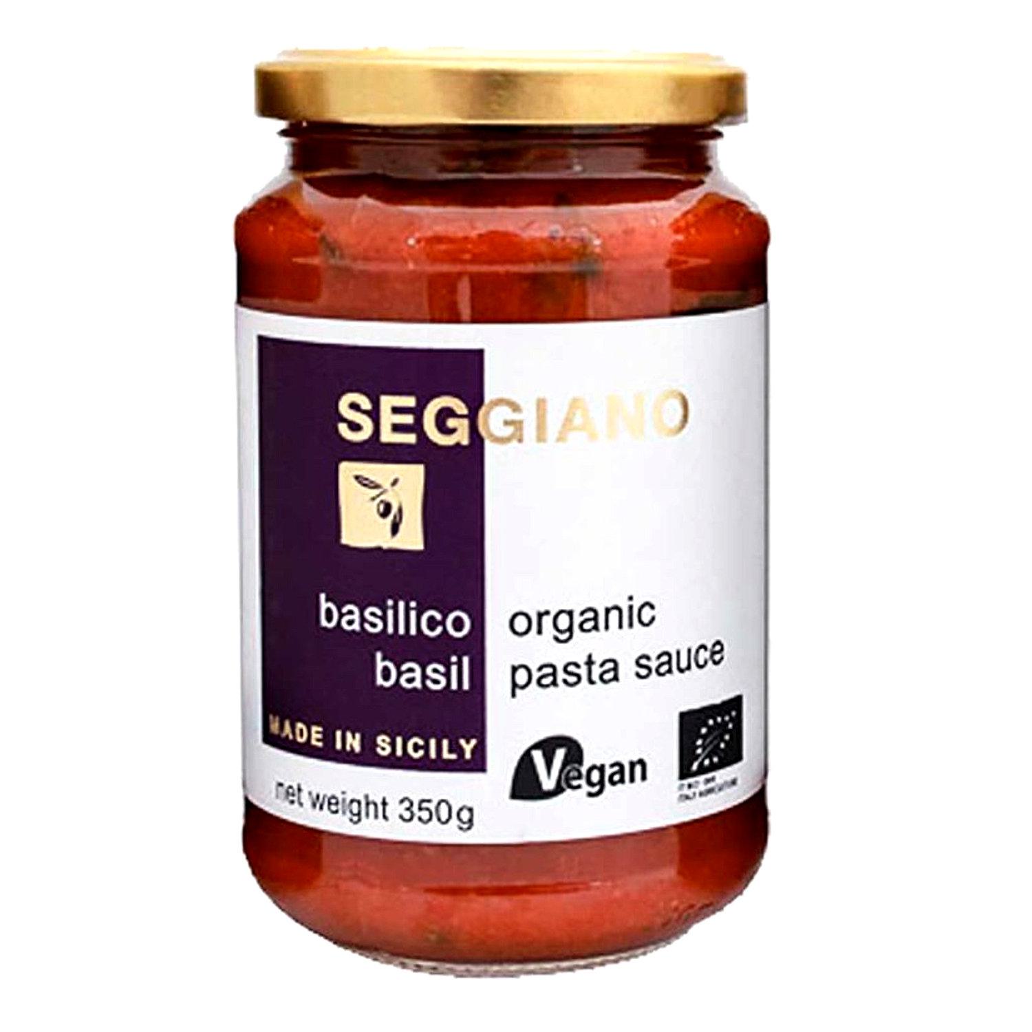Organic Basilico Pasta Sauce in 350g from Seggiano