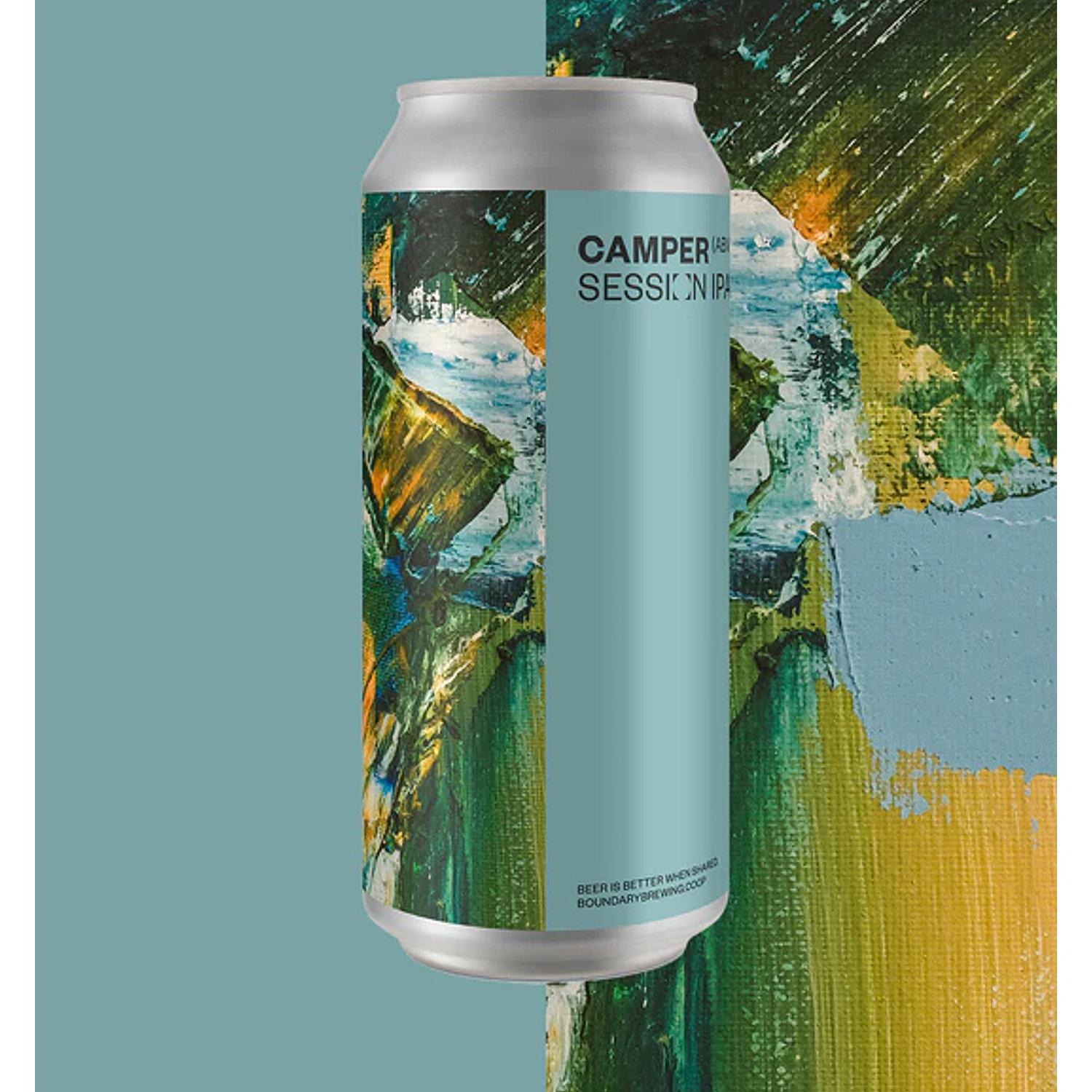 Camper Session IPA 4.8% ABV Beer in 440ml from Boundary Brewing