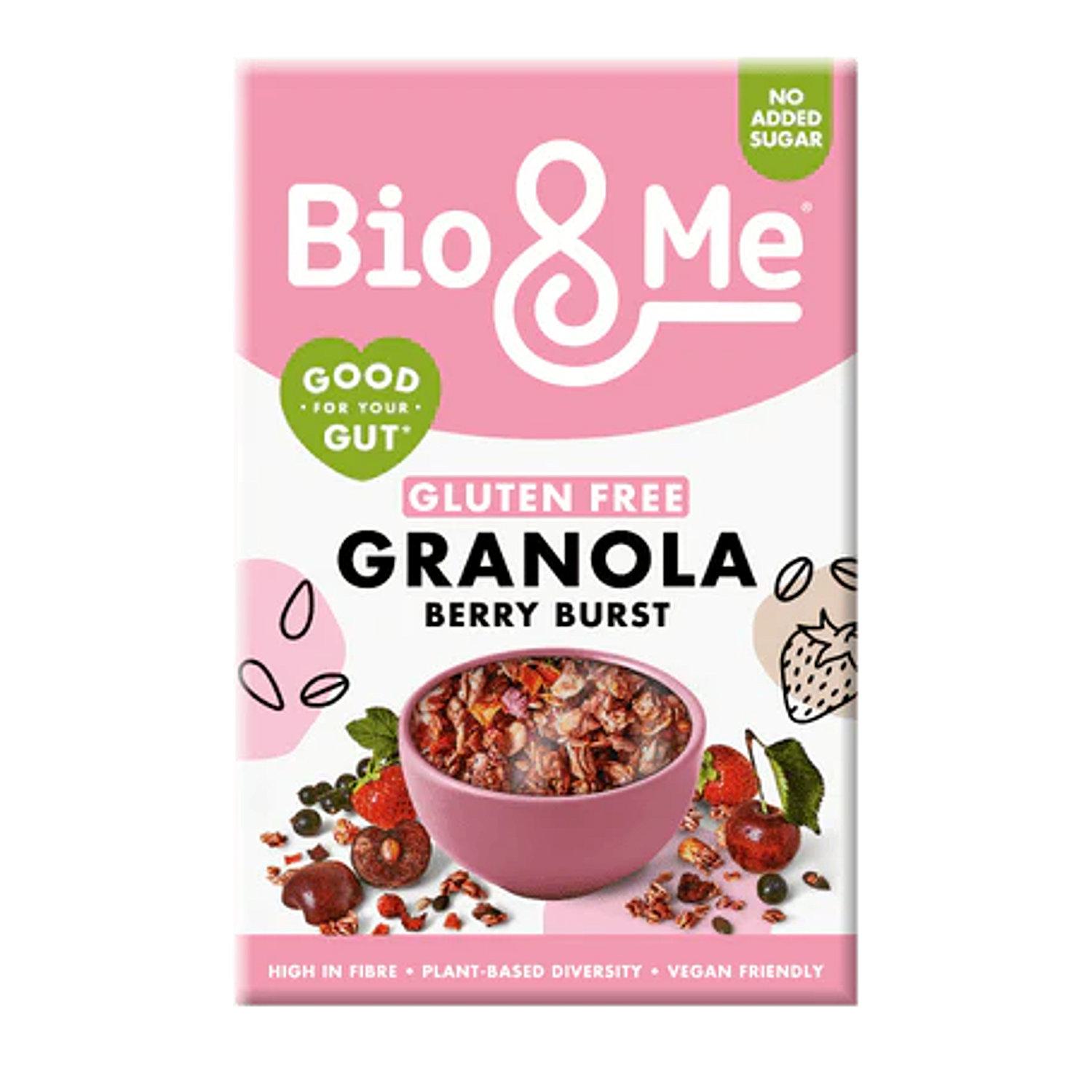 Berry Burst Gut Loving Granola in 350g from Bio and Me