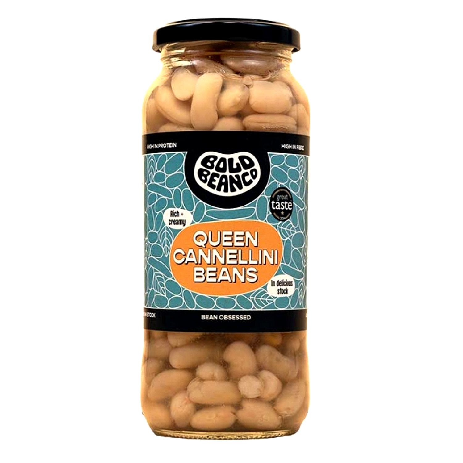 Queen Cannellini Beans in 570g from Bold Bean Co