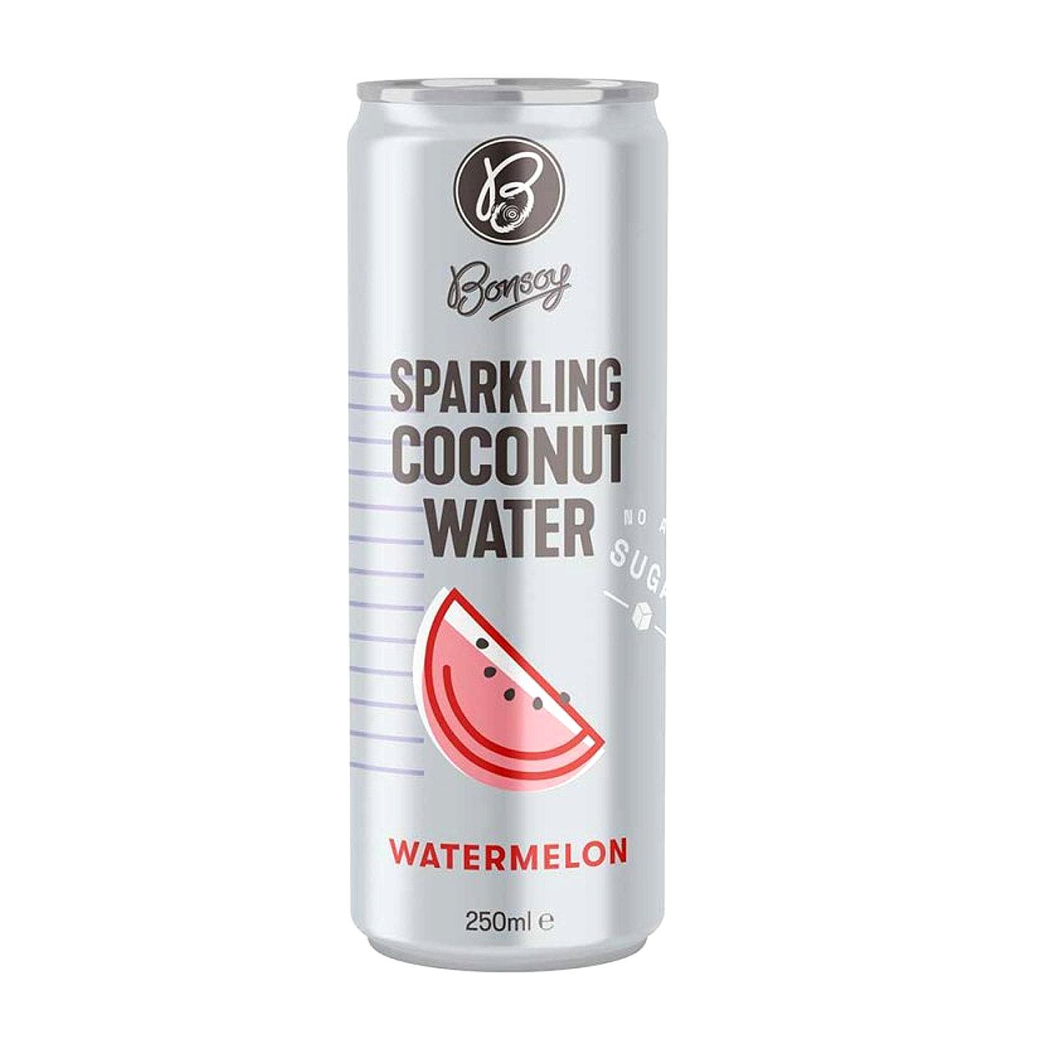 Sparkling Coconut Water With Watermelon in 250ml from Bonsoy