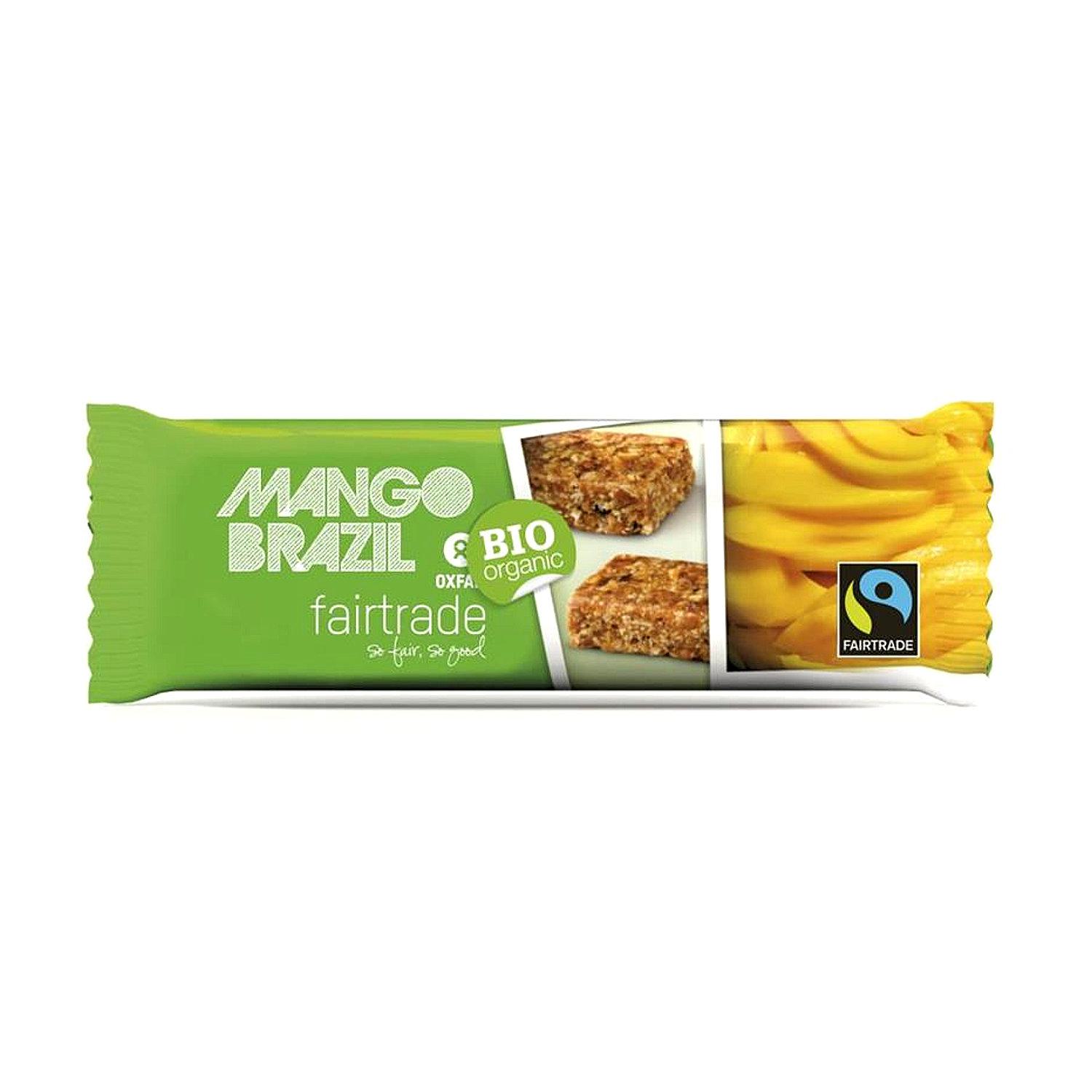 Organic Mango and Brazil Nuts Fruit Bar in 40g from Oxfam Fair Trade