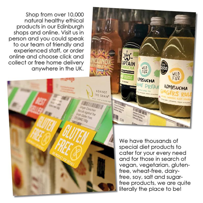 Real Foods - vegetarian, organic, Fairtrade, vegan food Scotland